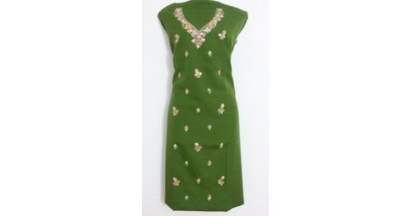 Kashmiri Kadai Cotton Suit (KSLSCS0015)