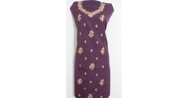 Kashmiri Kadai Cotton Suit (KSLSCS0017)